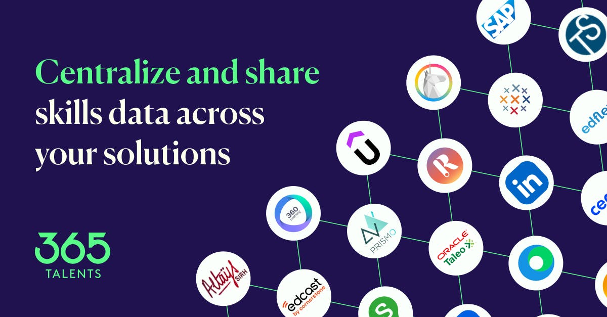 An integrated HR solution that centralizes skills data | 365Talents