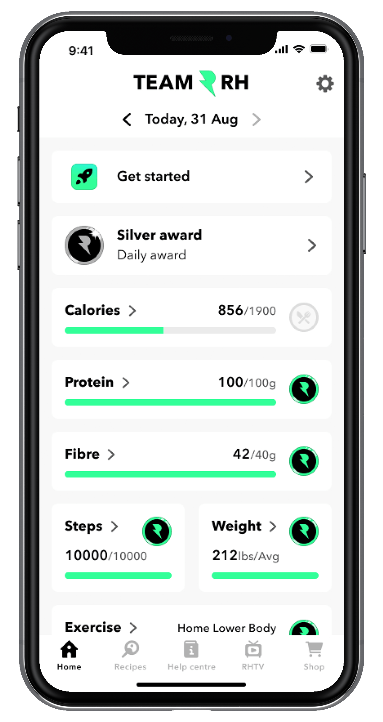 Team RH | Start Losing Weight for Life | Team RH Fitness | Home