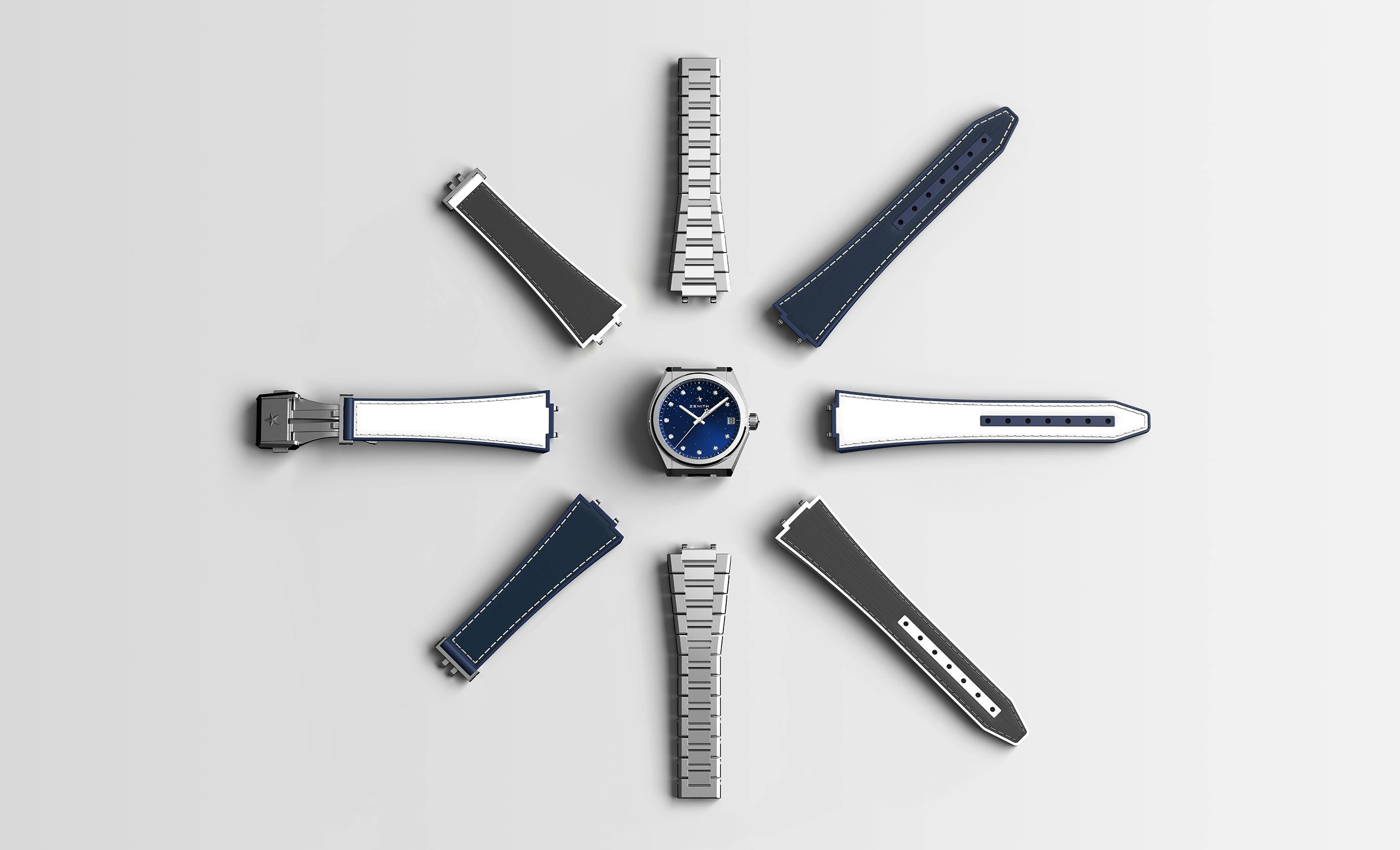 DEFY Midnight - steel with blue dial - 03.9200.670/01.MI001 - ZENITH