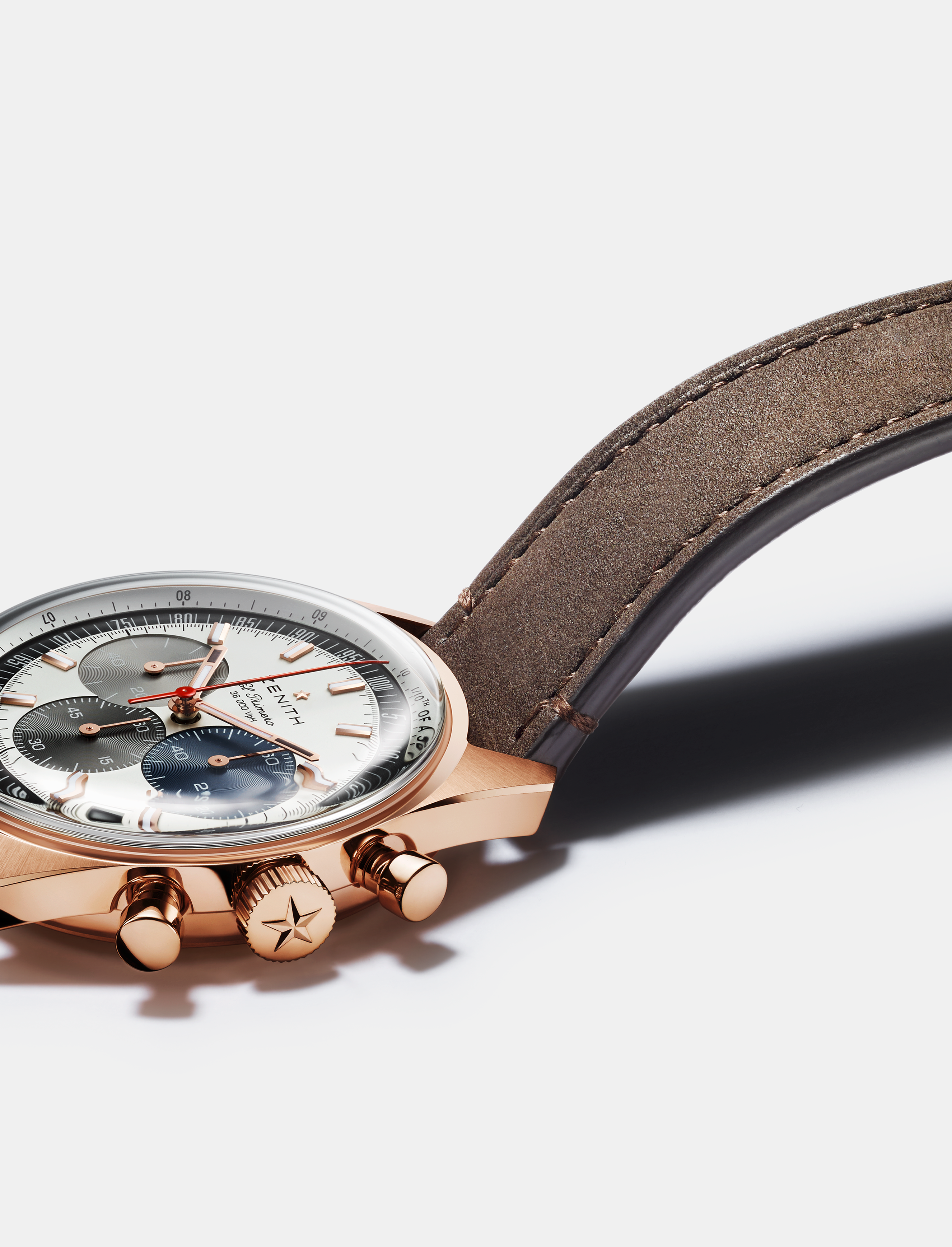 Zenith El Primero Rose Gold Zenith Watches #ChronomasterOpen: