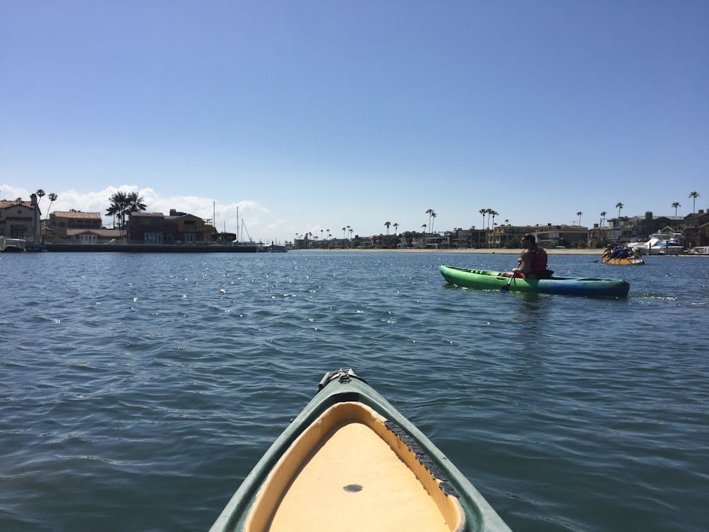 Glam Paddling in Long Beach