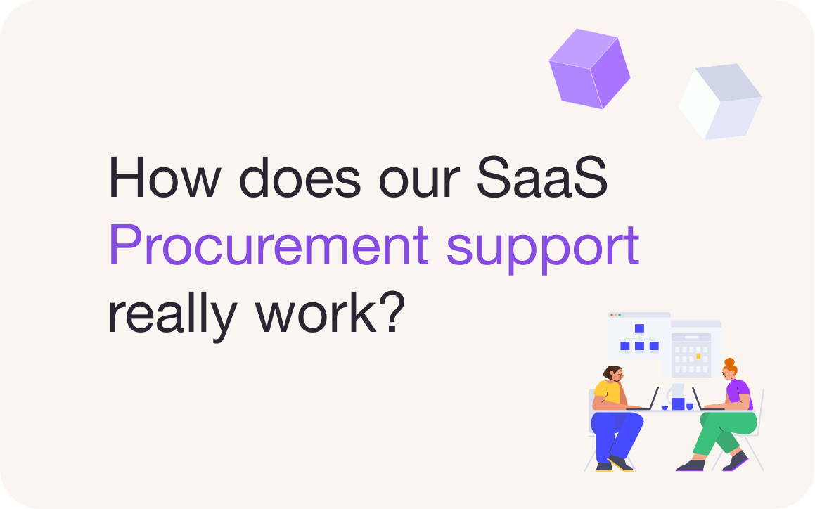 How does Welii’s SaaS Procurement support really work?