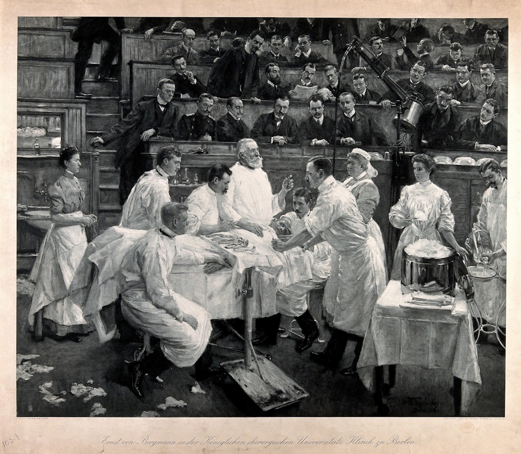 The original drama of operating theatres | Wellcome Collection