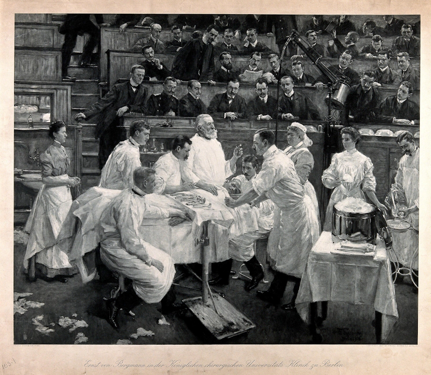 The original drama of operating theatres | Wellcome Collection