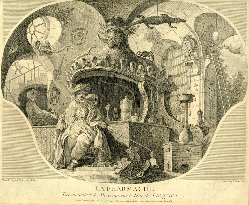 The chymist’s trade card | Wellcome Collection