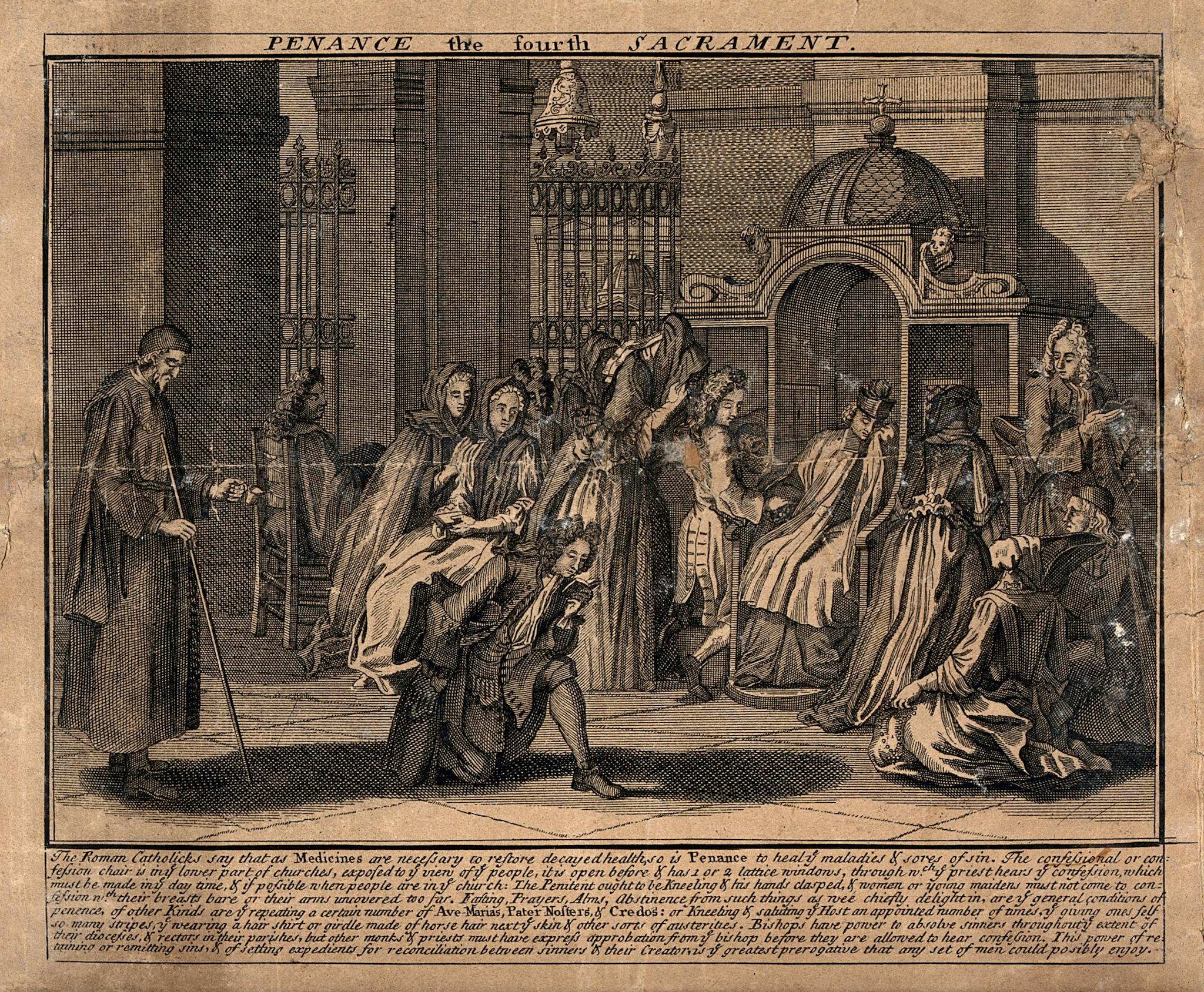 Confession as therapy in the Middle Ages | Wellcome Collection