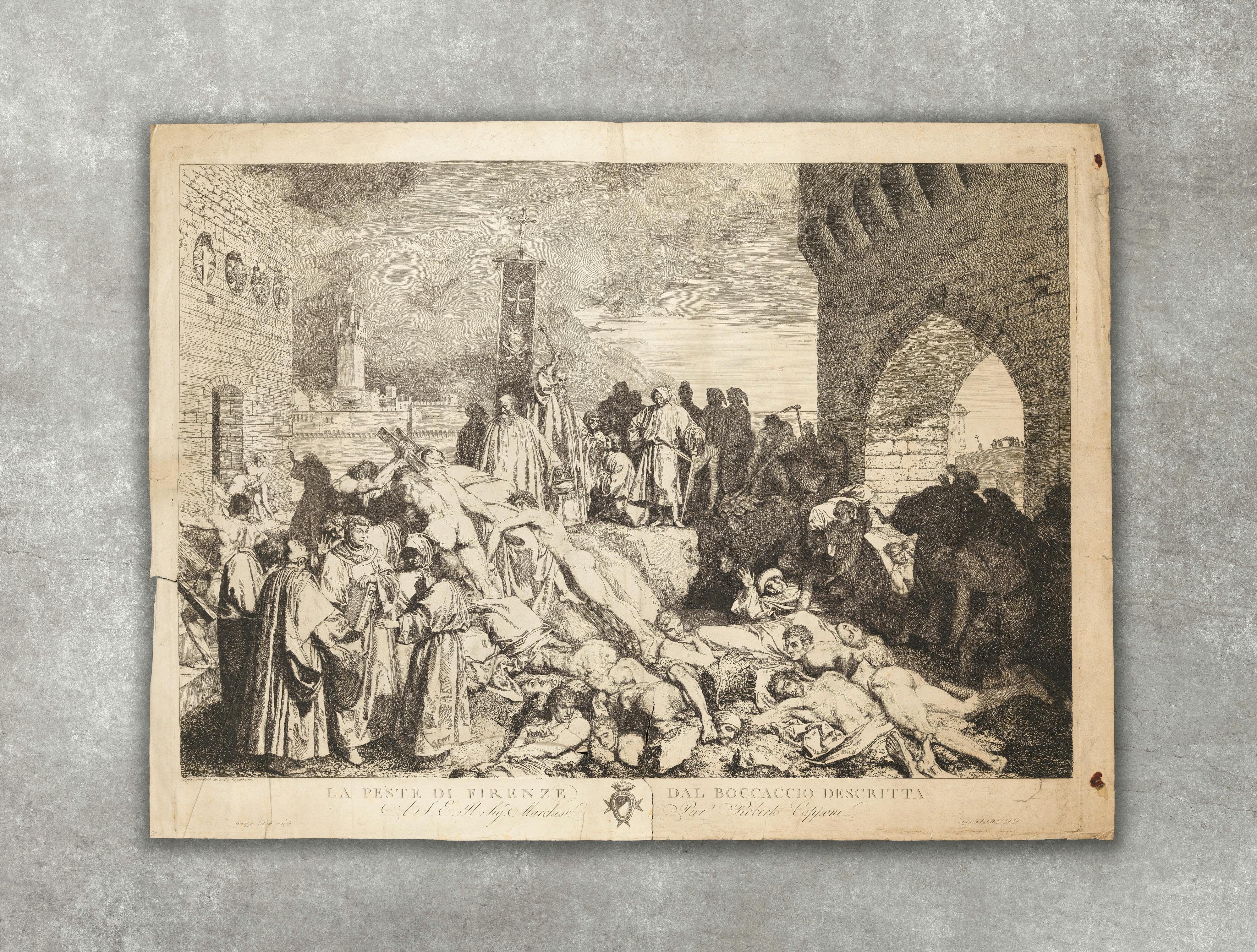 Black Death Paintings