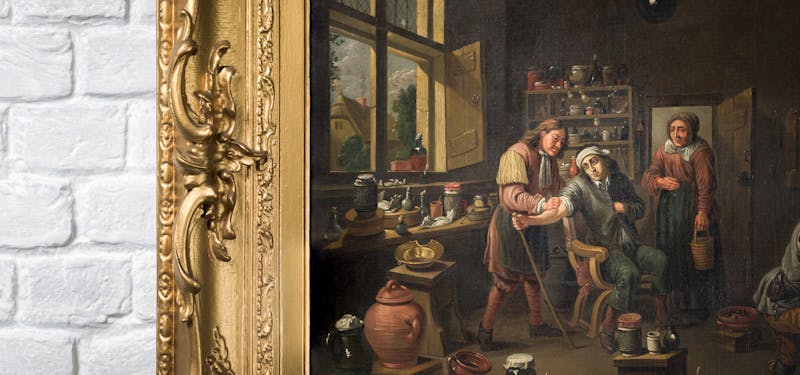 Bloodletting at the barber-surgeon’s | Wellcome Collection