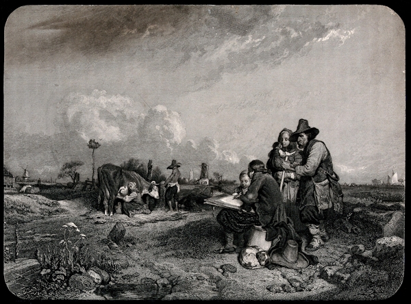 Milkmaids and the image of purity | Wellcome Collection