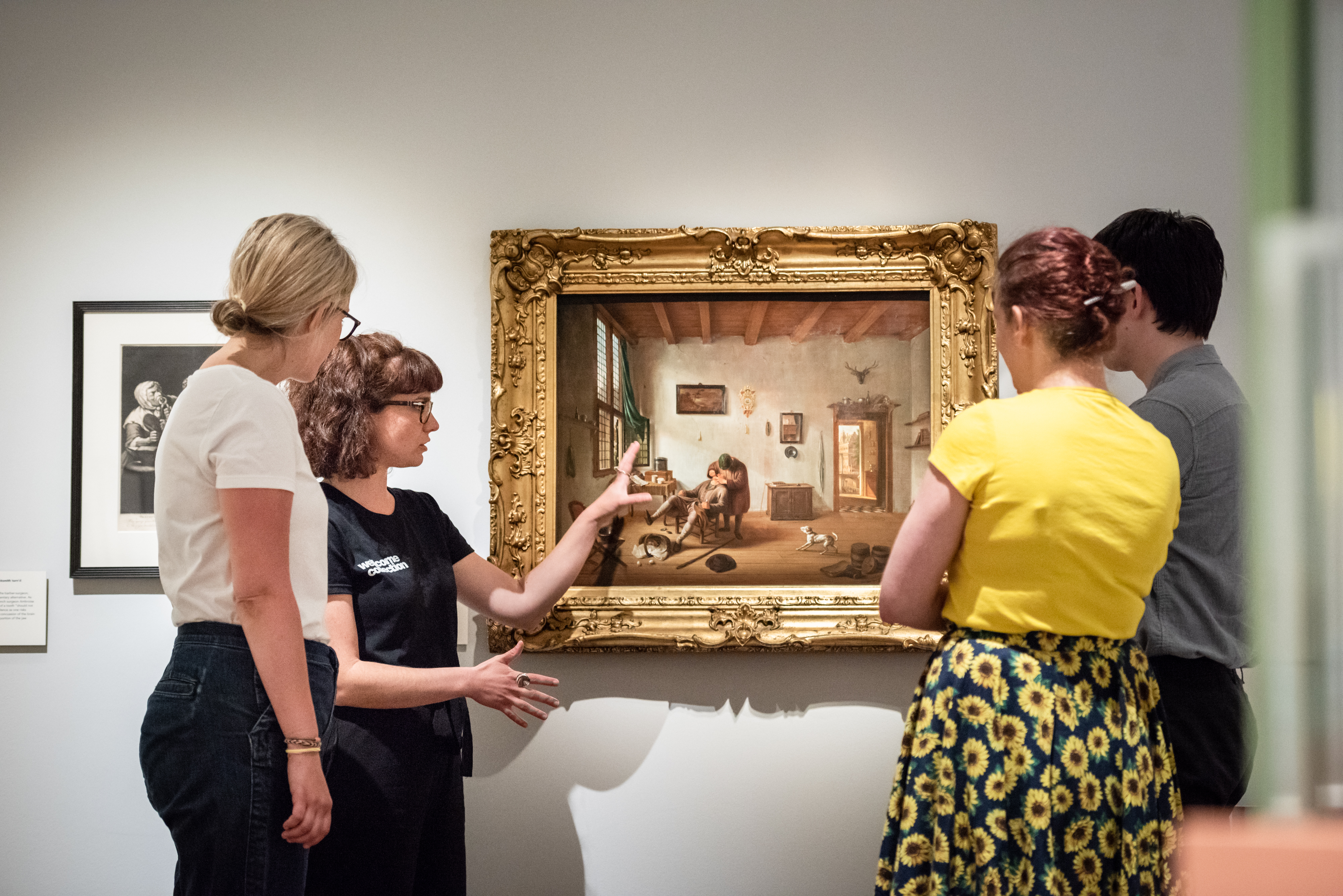 Audio described tour of ‘Teeth’ | Wellcome Collection