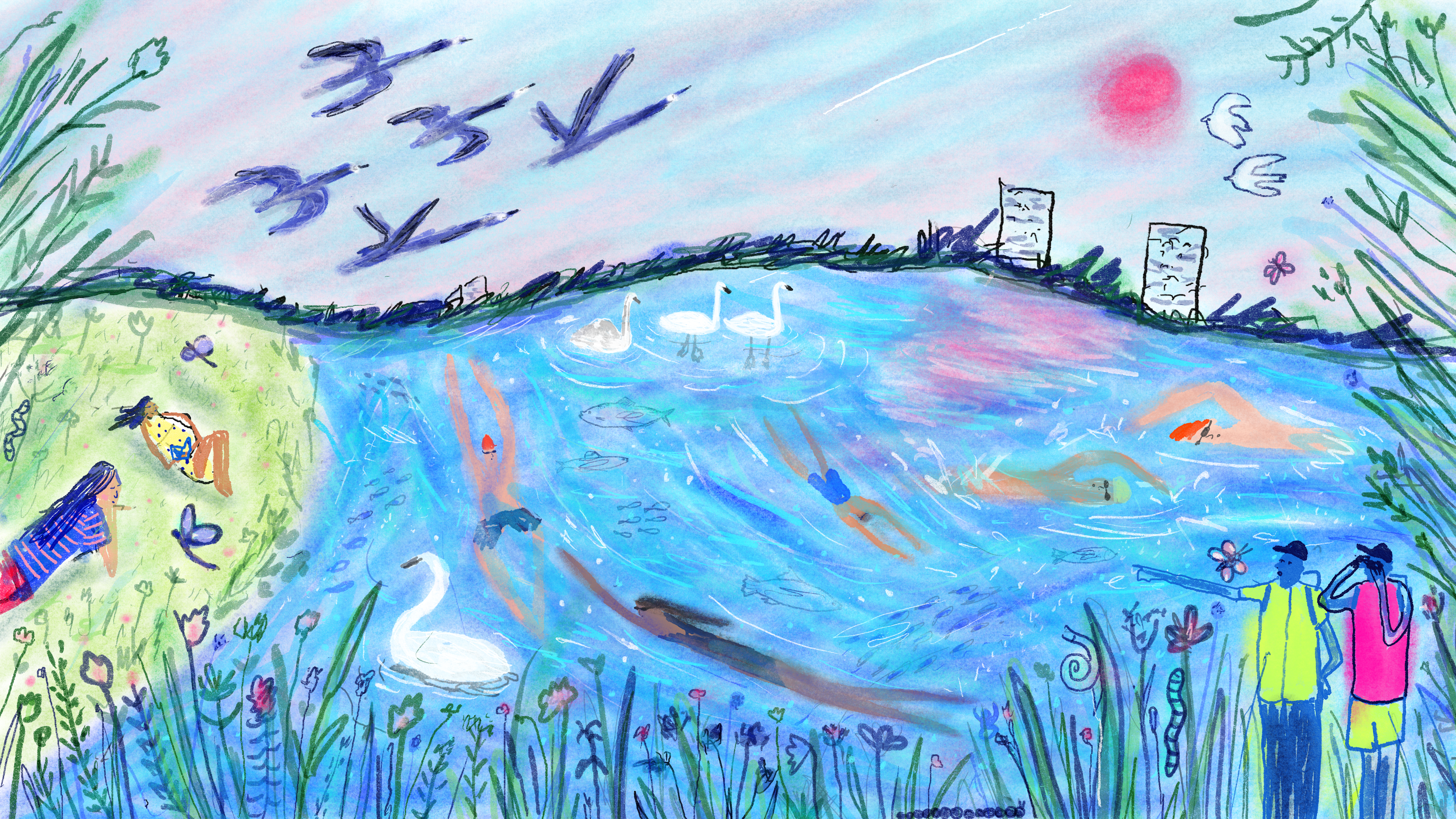 The blue space blueprint | Wellcome Collection