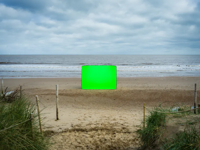 Temporary chroma key memorials | Wellcome Collection