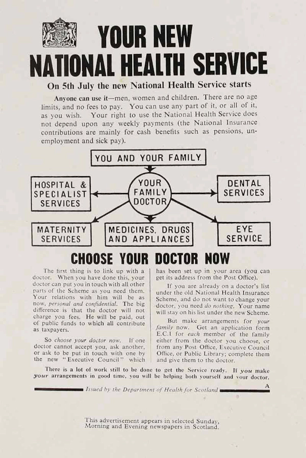 The birth of Britain's National Health Service | Wellcome Collection