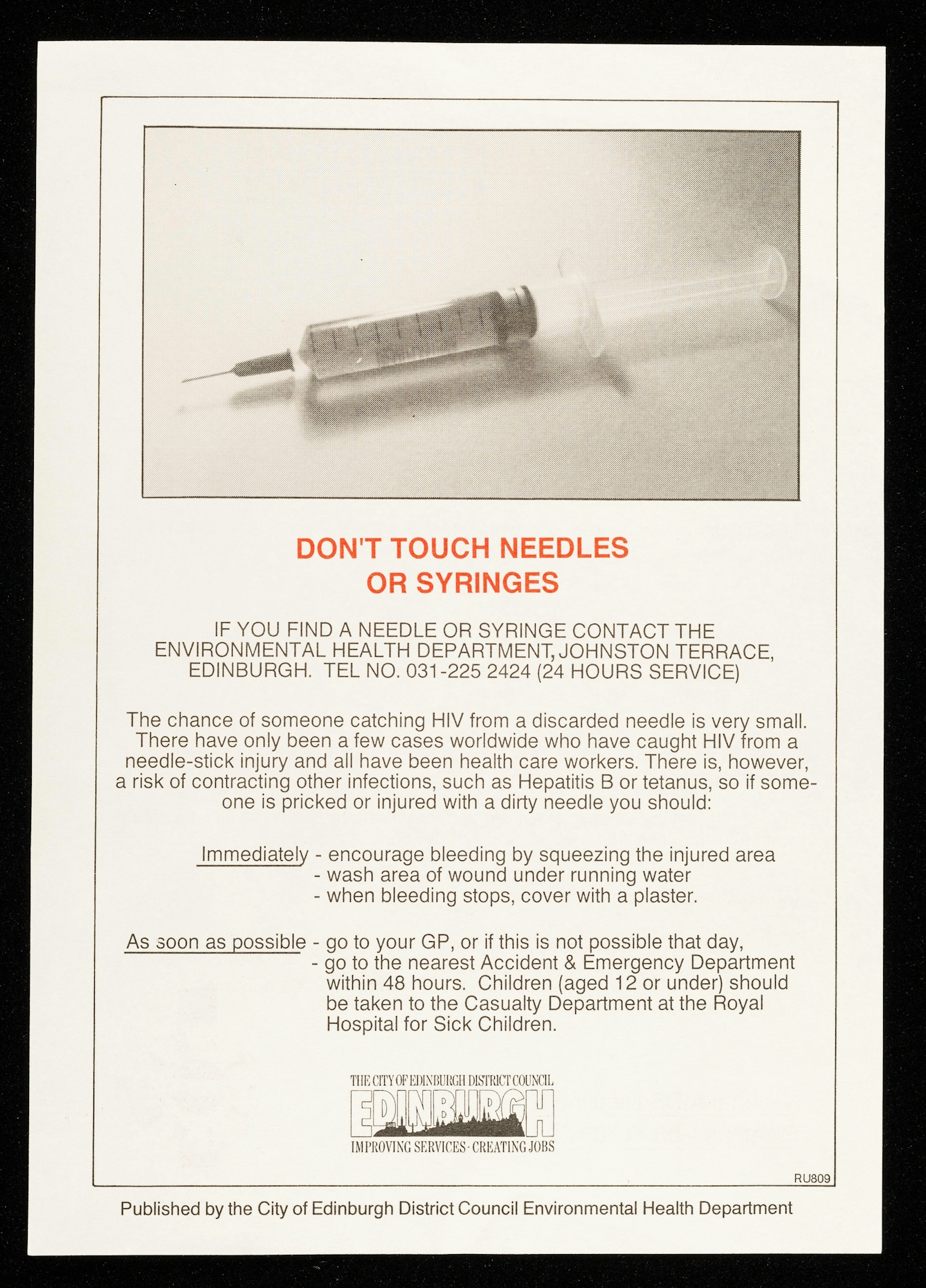 Telling Scotland about AIDS | Wellcome Collection