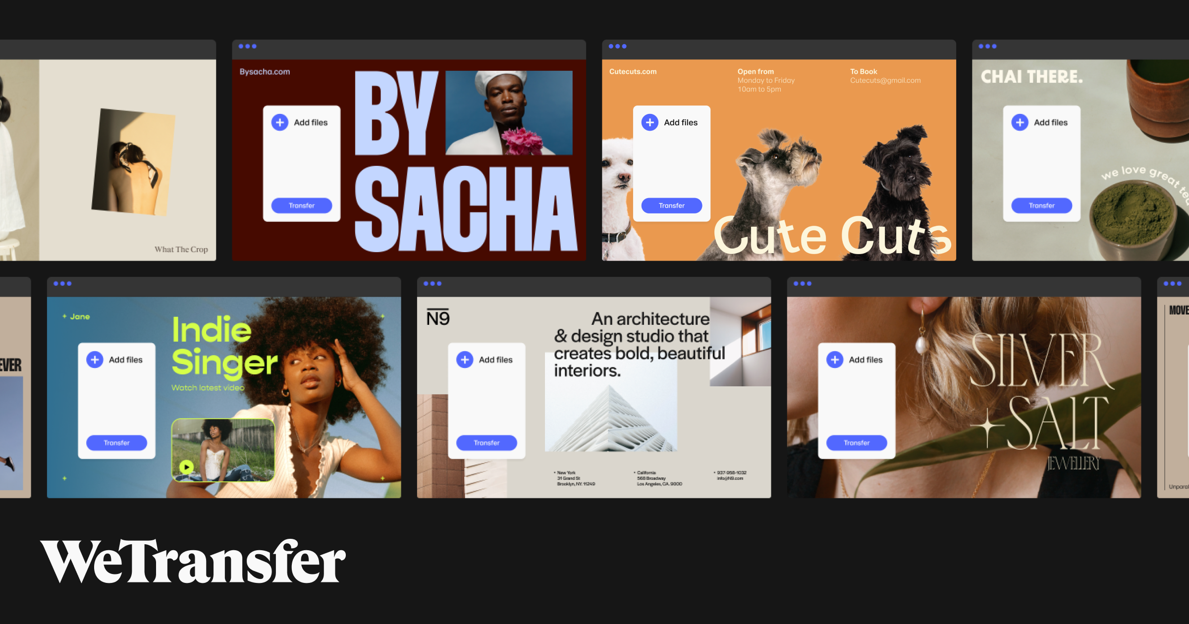Create Your Custom Branded Space Online | WeTransfer