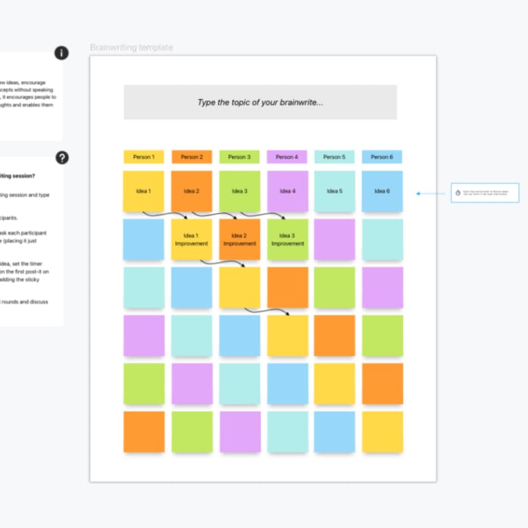 Lotus Diagram Template