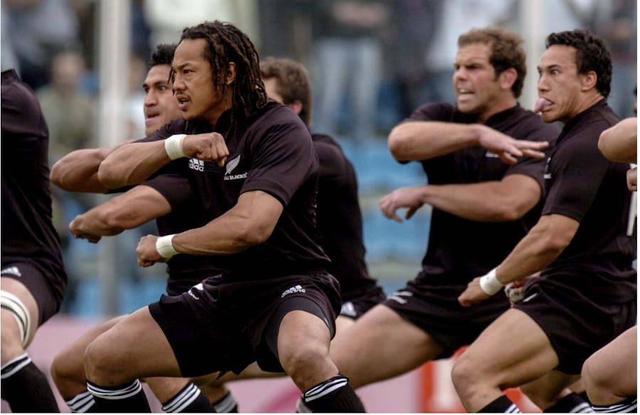 The Haka is a traditional war dance performed by Maori tribes.