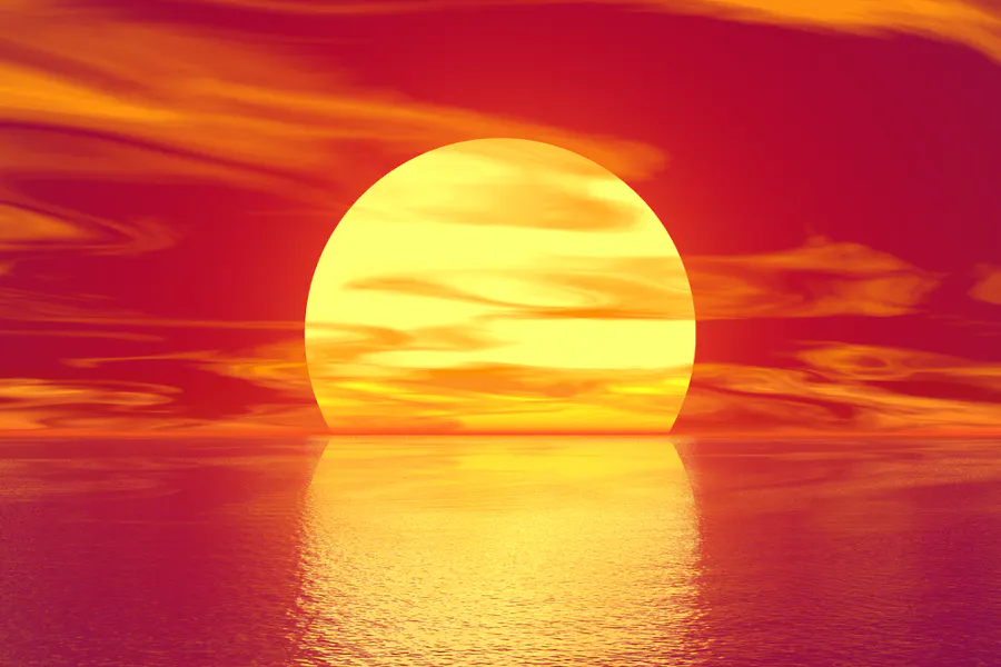 Why does the sun rise in the east and set in the west?