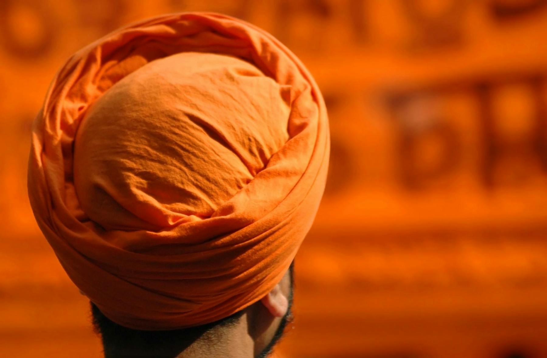 Sikhs never cut their hair to show respect to their god.