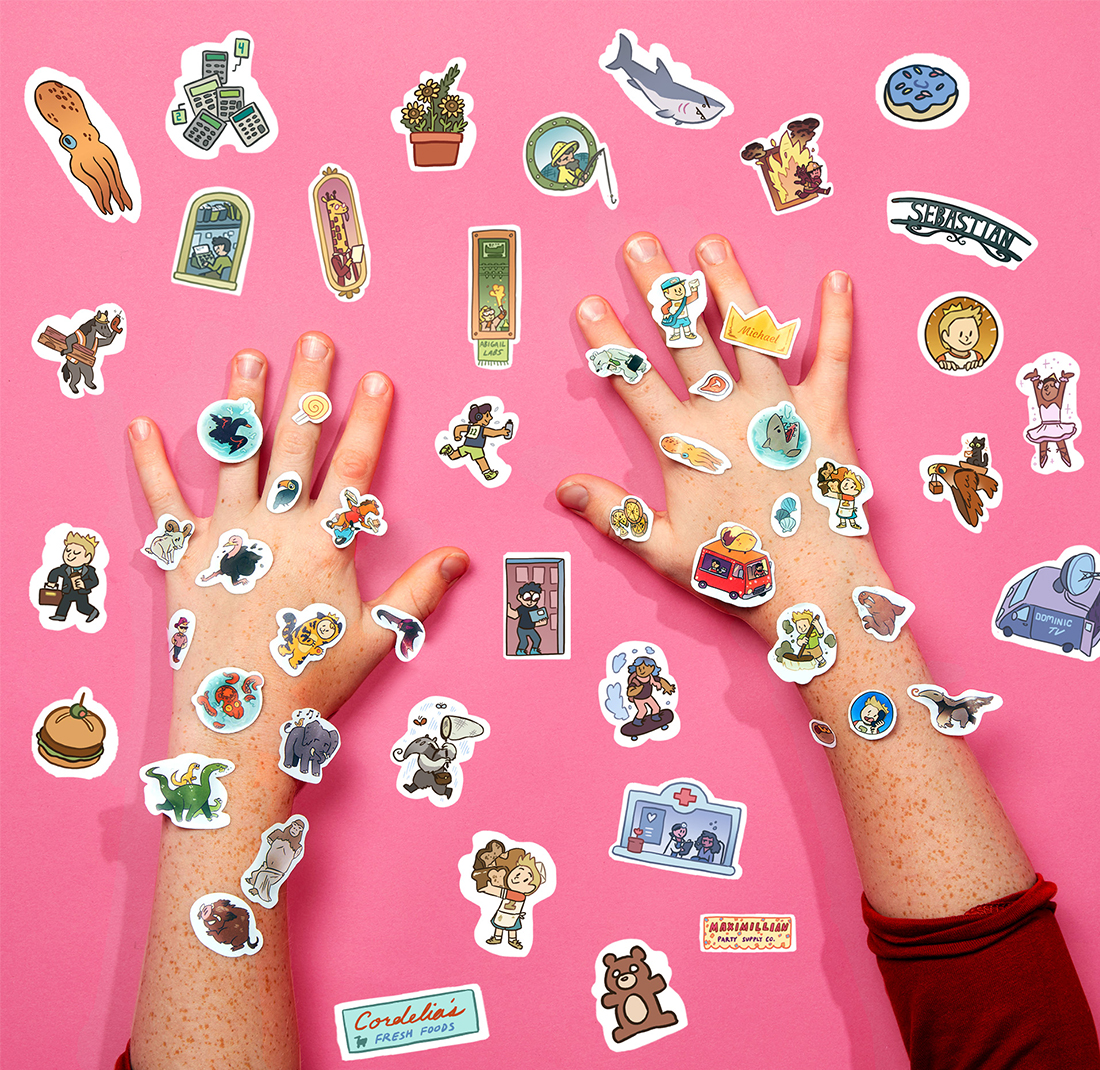 My Dream Town | Sticker Book For Kids | Wonderbly