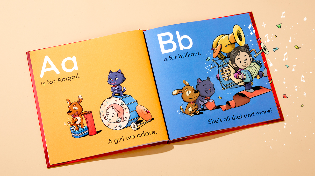 ABC for You | Personalised ABC Book | Wonderbly