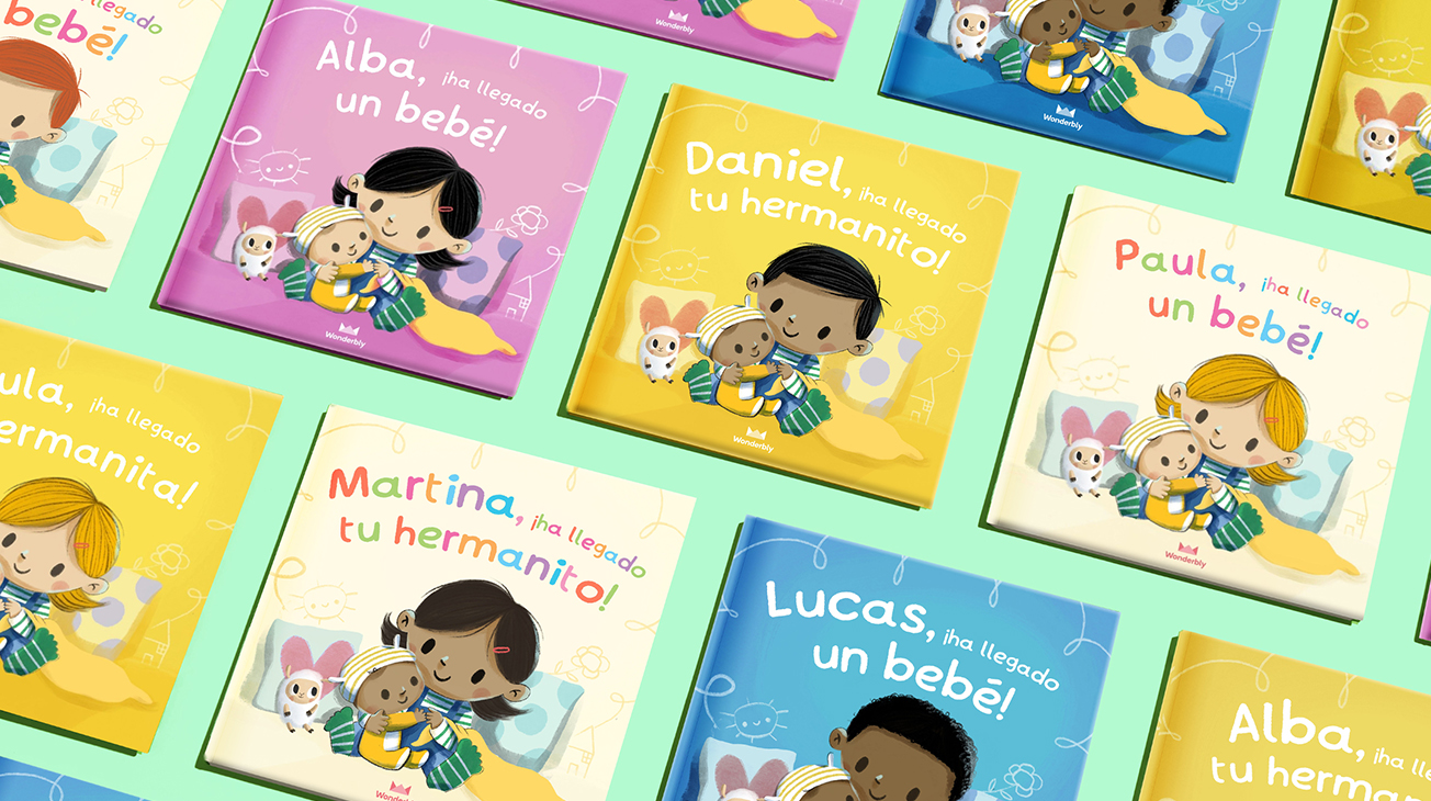 ¡Ha llegado un bebé! | Libro Infantil Personalizado | Wonderbly