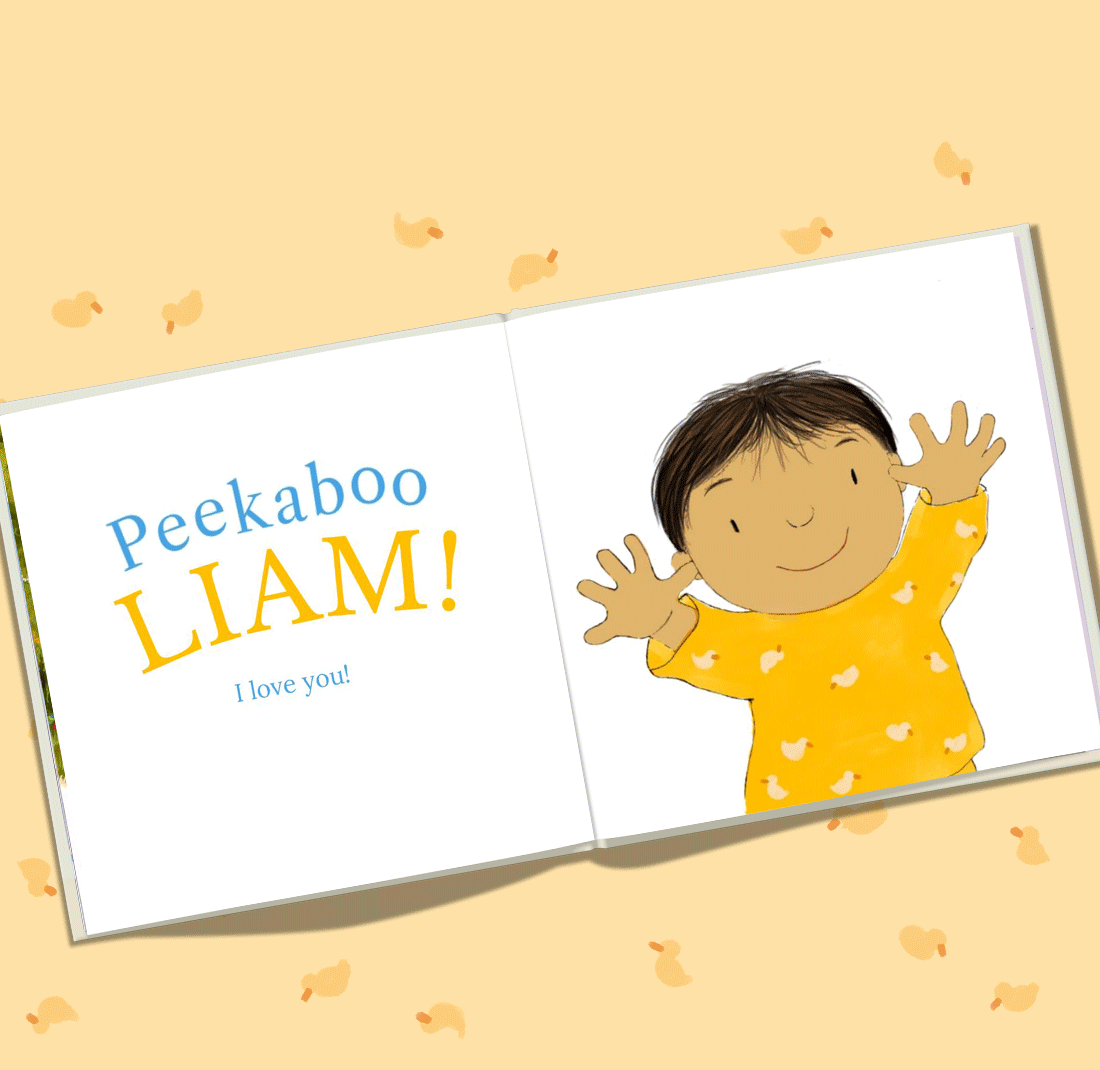 Peekaboo, I Love You! | Personalized Peekaboo Book | Wonderbly