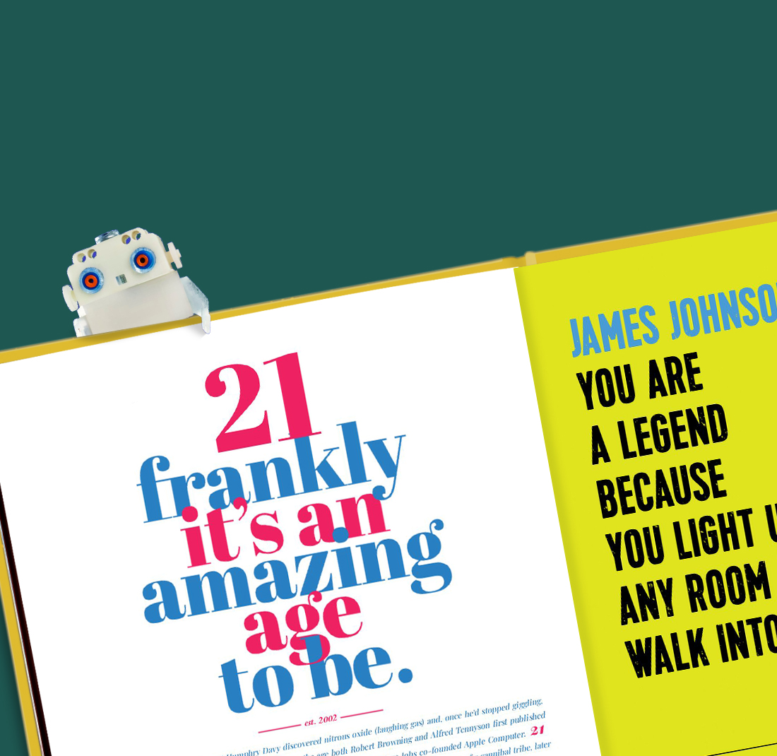 The Book of Everyone | 21st birthday gifts | Wonderbly