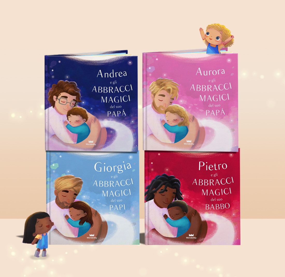 Gli abbracci magici del mio papà | Un tenerissimo libro degli abbracci