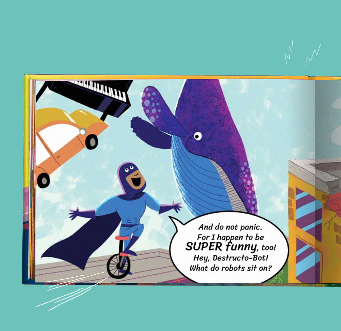 My Daddy The Superhero | Personalized Superhero Book | Wonderbly