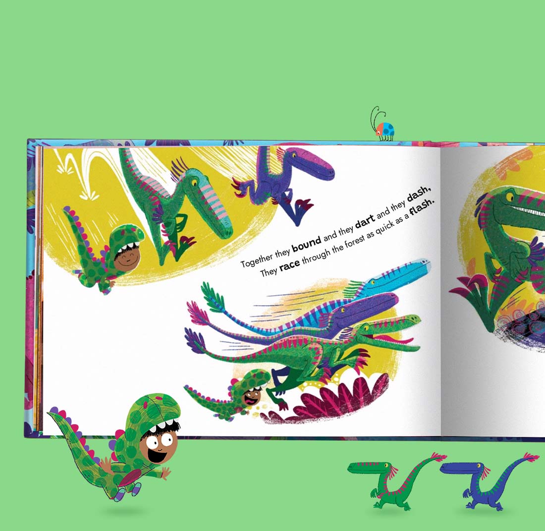 I'm a Name-O-Saurus | Personalized Dinosaur Book | Wonderbly
