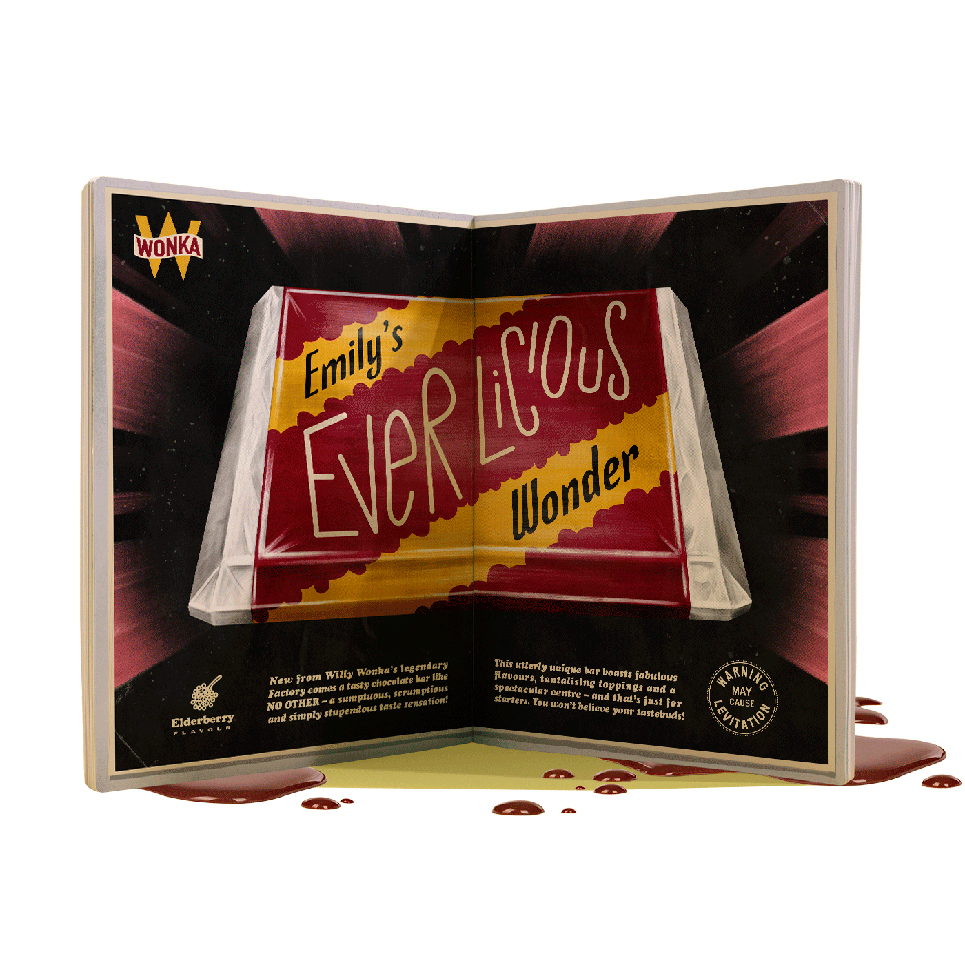 My Golden Ticket Book | Personalized Willy Wonka Book | Wonderbly