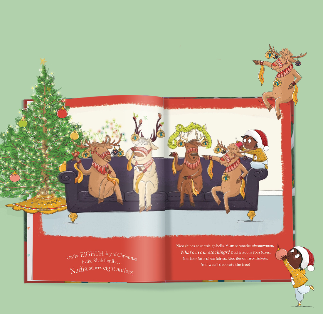 Our 12 Days of Christmas | A personalized story for all the family