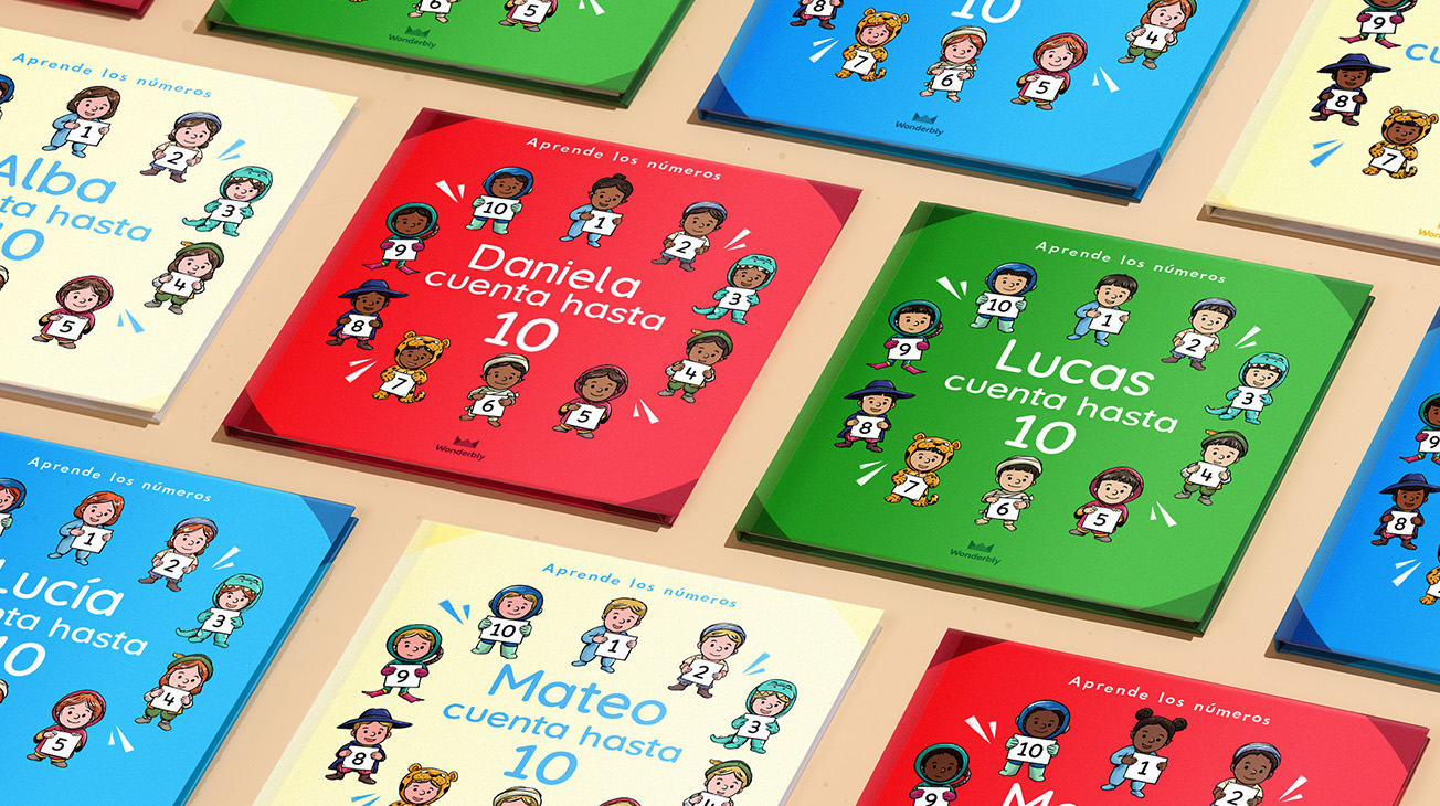 Cuenta hasta 10 | Libro para Aprender a Contar | Wonderbly