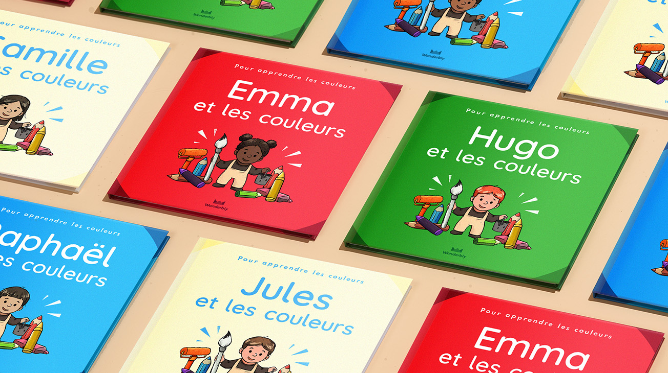 Toi et les couleurs | Livre personnalisé pour apprendre les couleurs ...