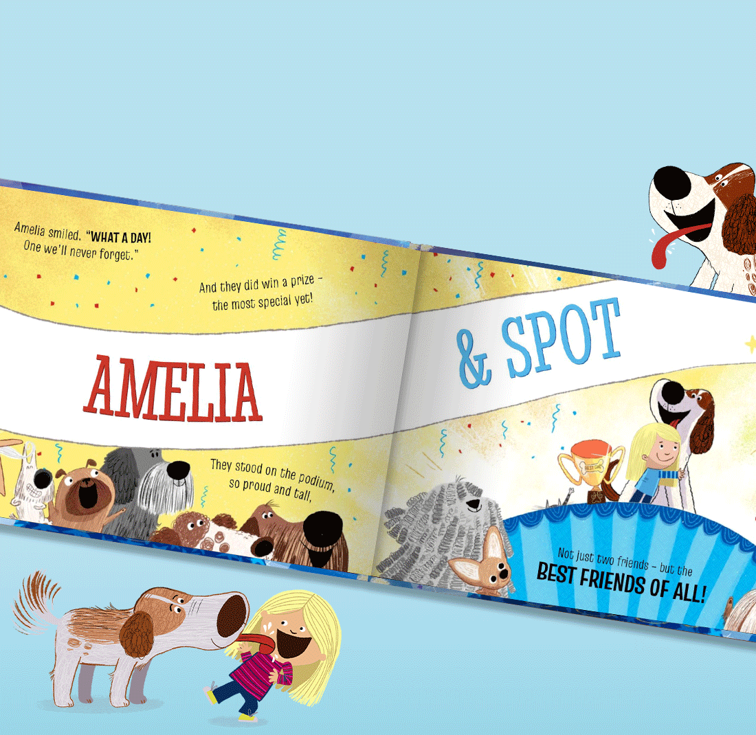 You and Your Dog Save The Day! | Personalized Pet Book | Wonderbly