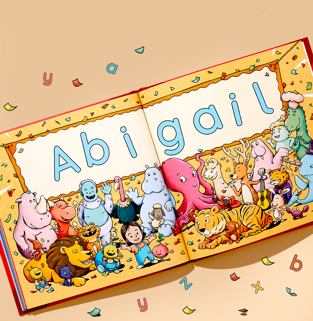 ABC for You | Personalized ABC Book | Wonderbly