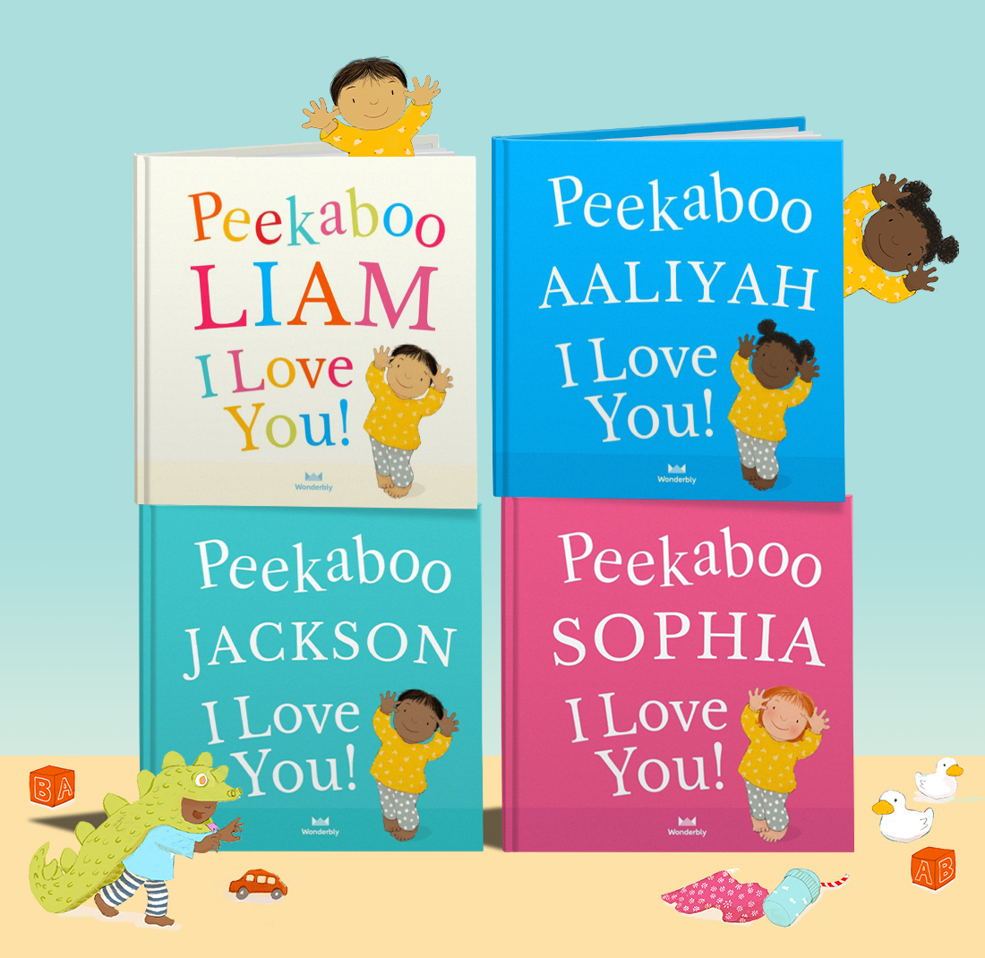 Peekaboo, I Love You! | Personalized Peekaboo Book | Wonderbly