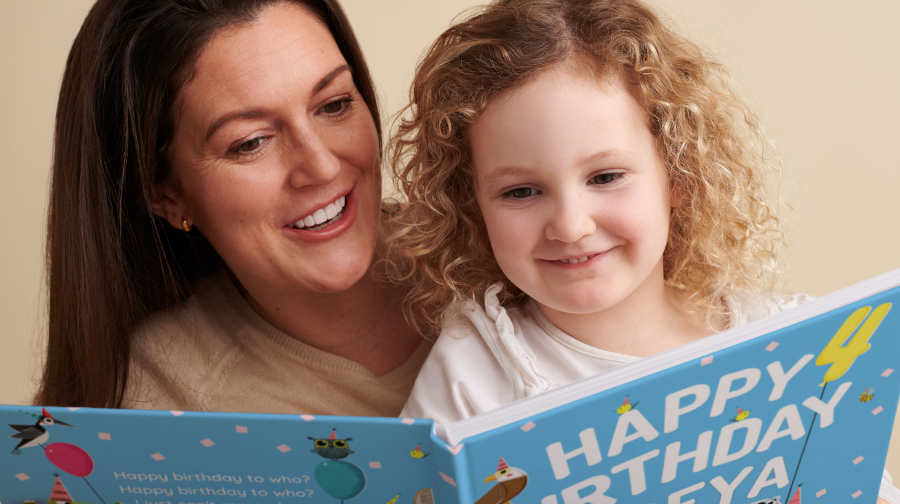 Unique personalised birthday books for children and adults