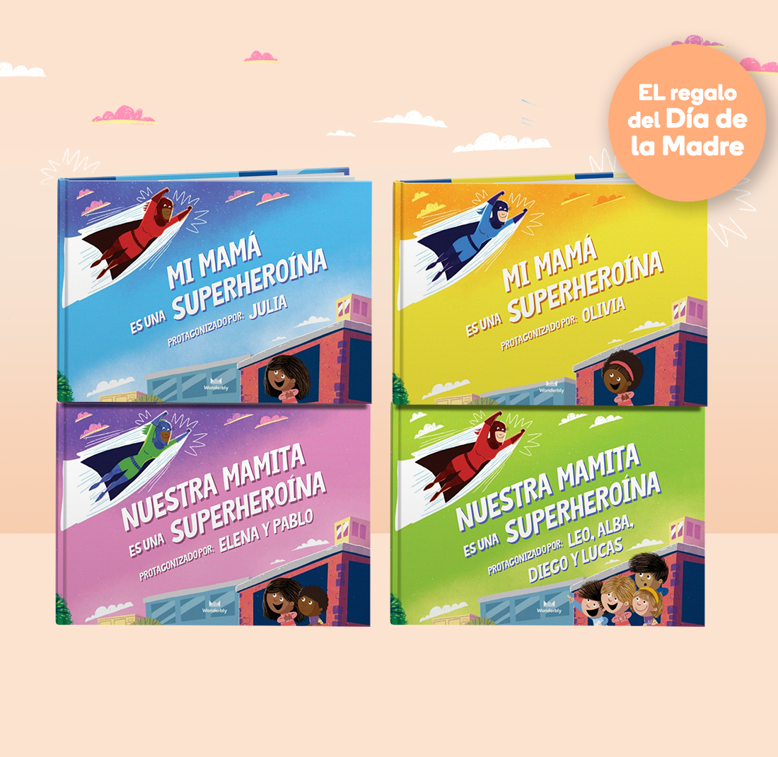 Mi Mamá es una superheroína | Libro Personalizado de Superhéroe | Wonderbly
