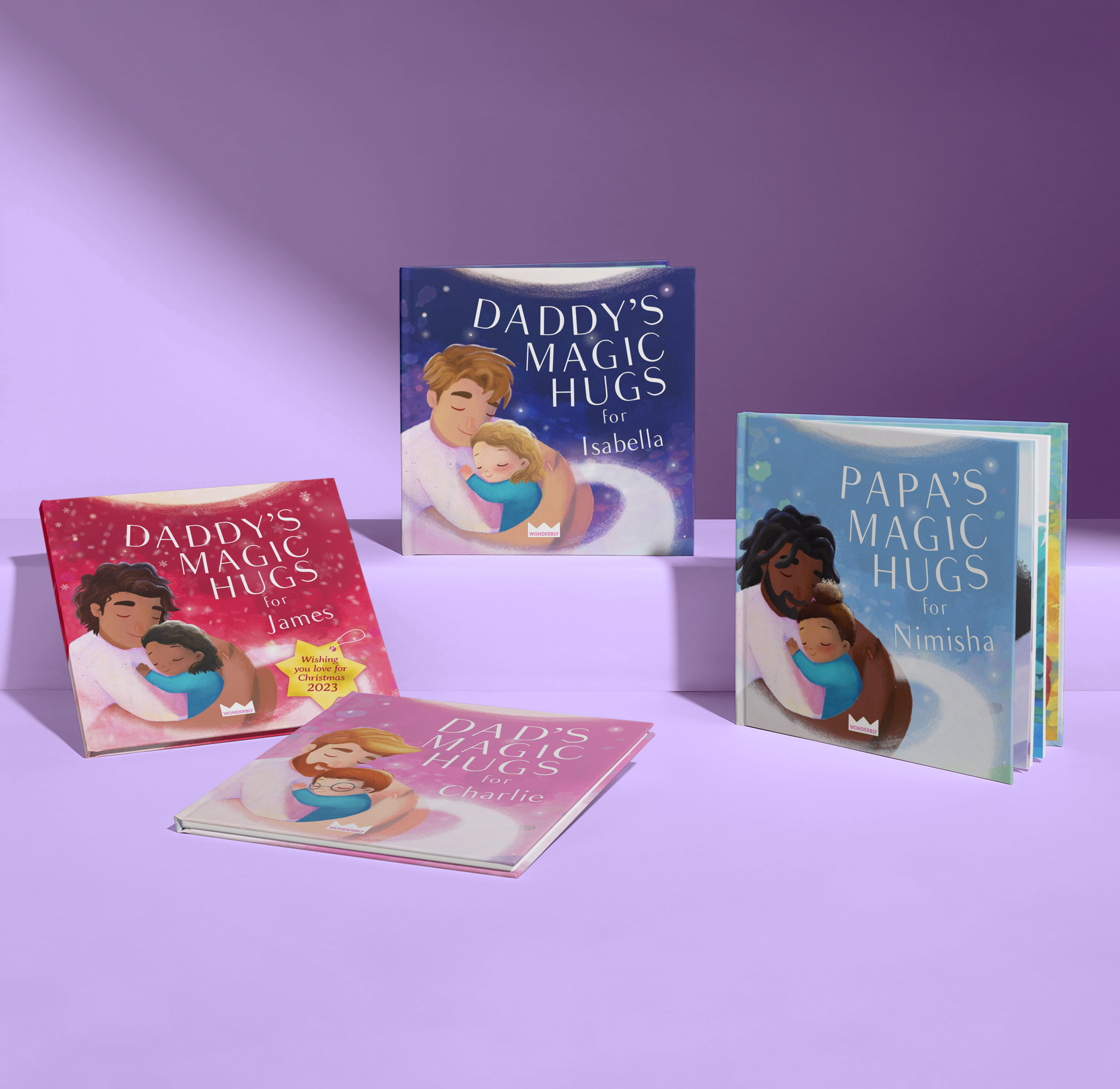 Daddy's Magic Hugs for You | A heartwarming hug book