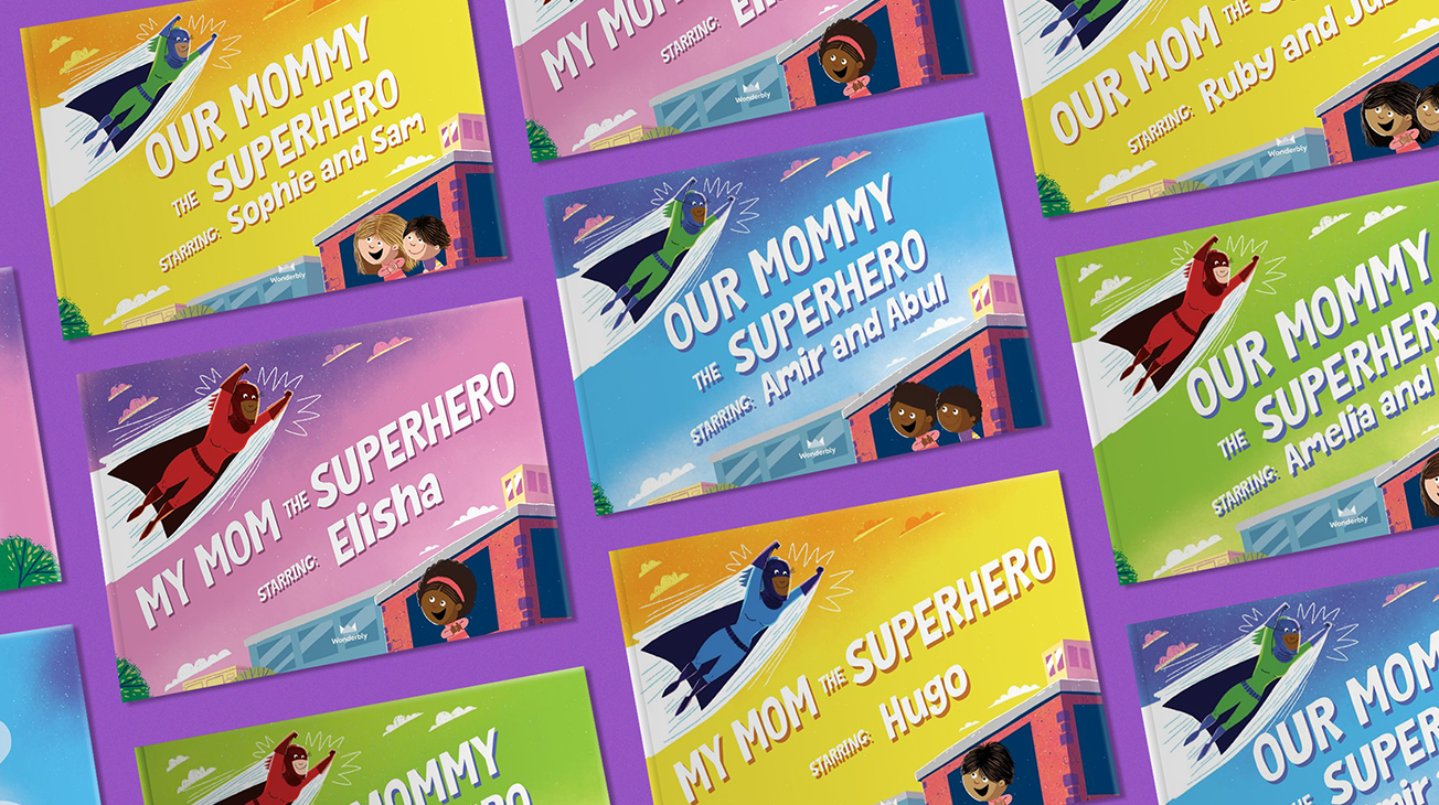 My Mommy The Superhero | Personalized Superhero Book | Wonderbly
