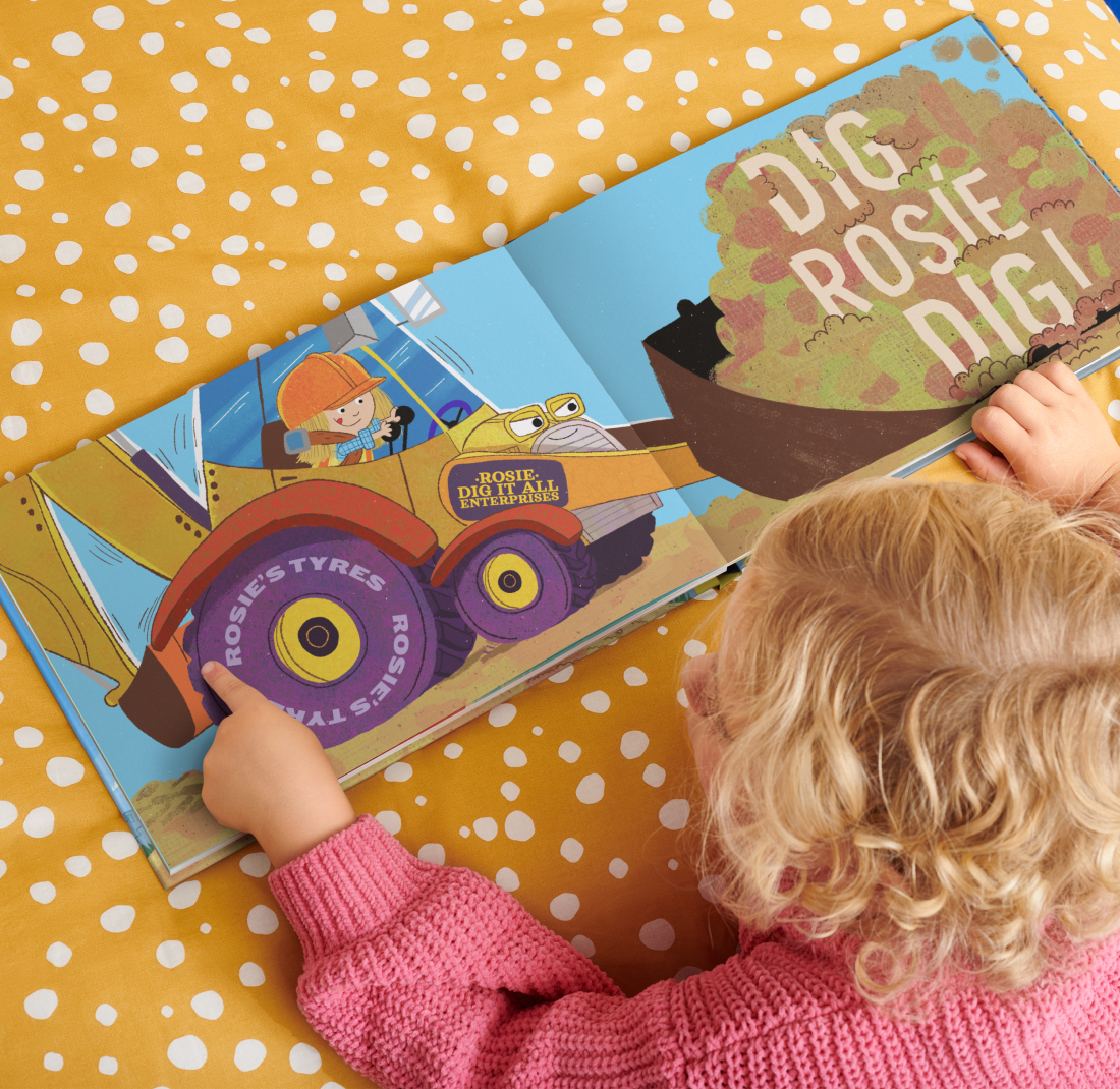 Dig, You, Dig! | A personalized story about bashing, smashing and digging