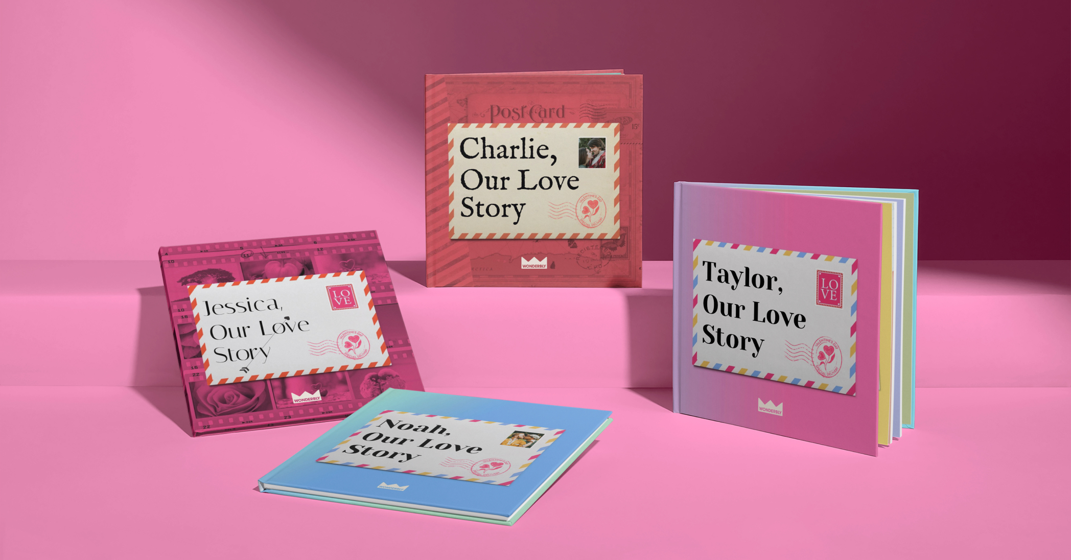 A personalized love story book that's perfect for Valentines Day