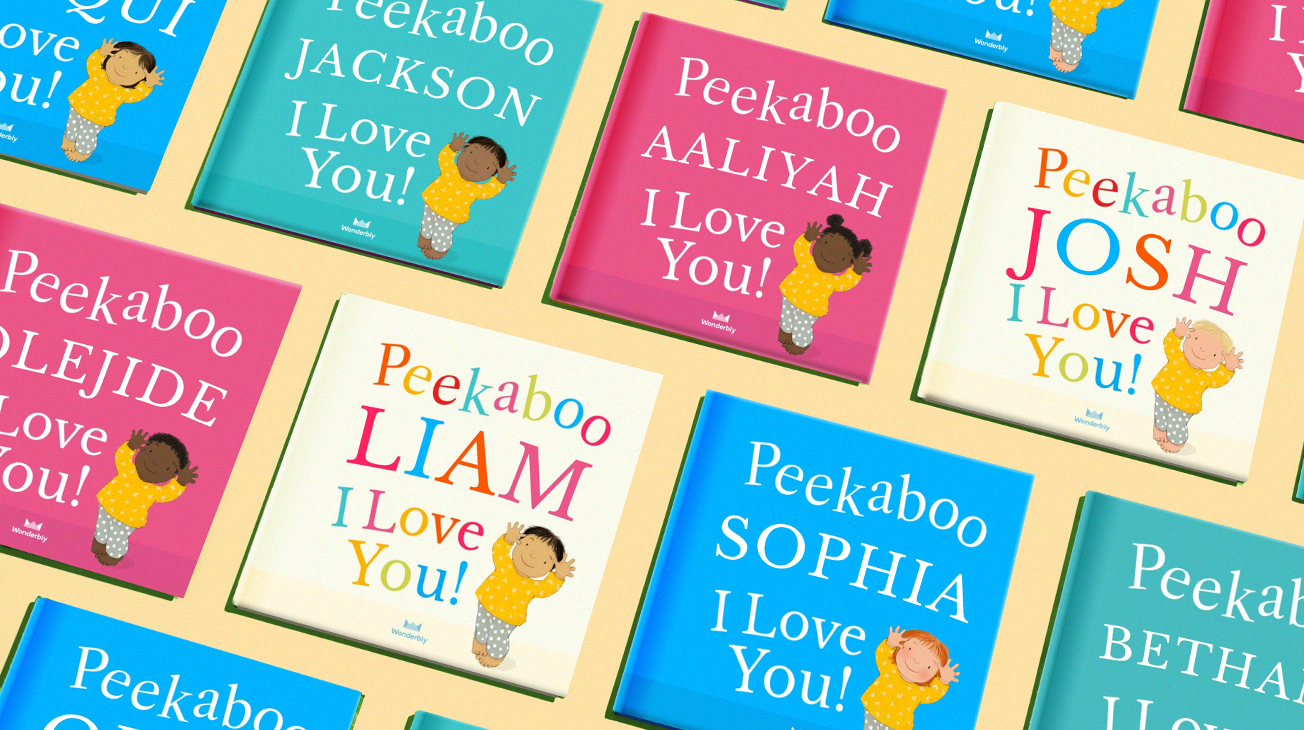 Peekaboo, I Love You! | Personalised Peekaboo Book | Wonderbly