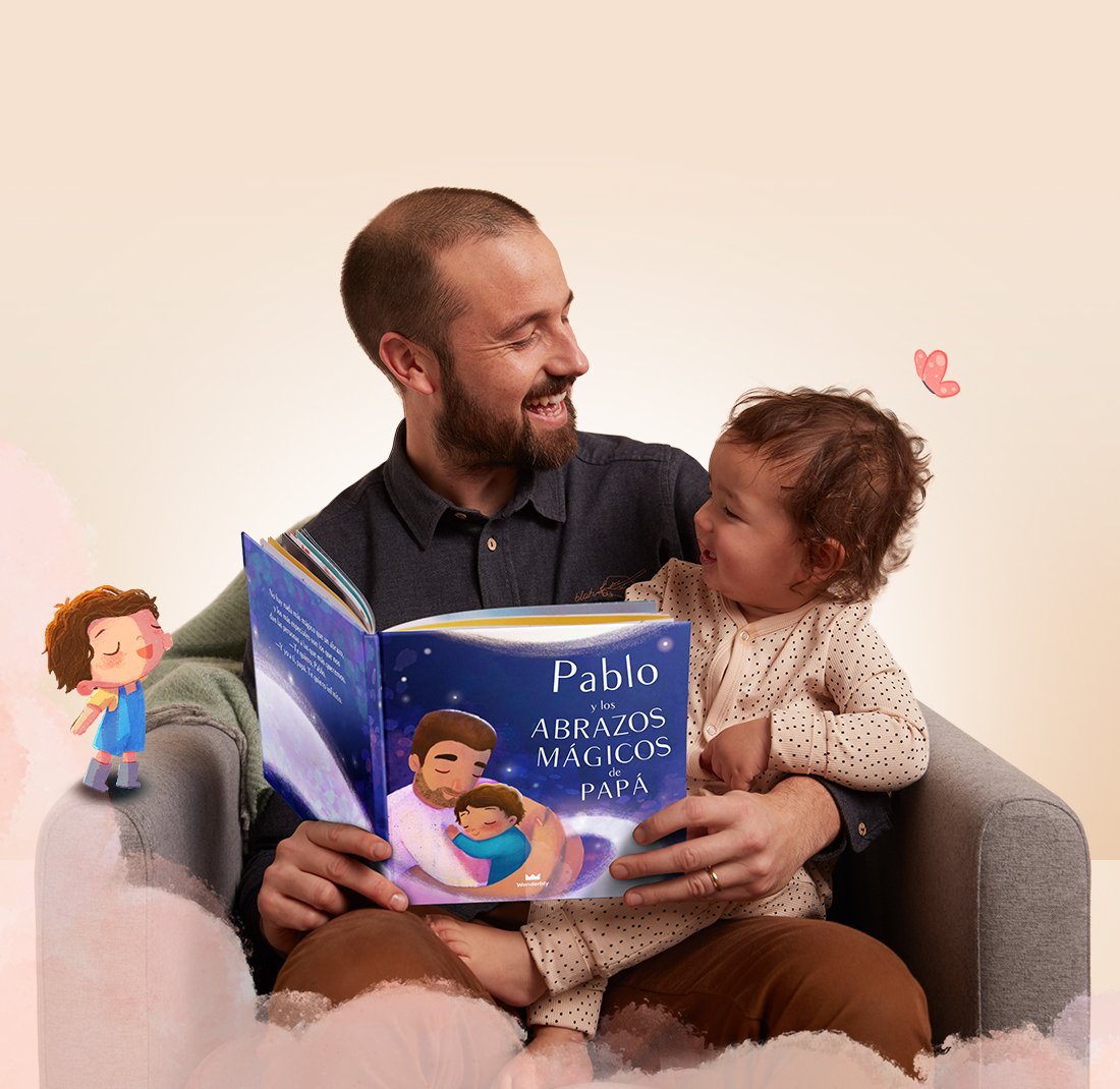 Los abrazos mágicos de papá | El libro de abrazos más tierno y entrañable
