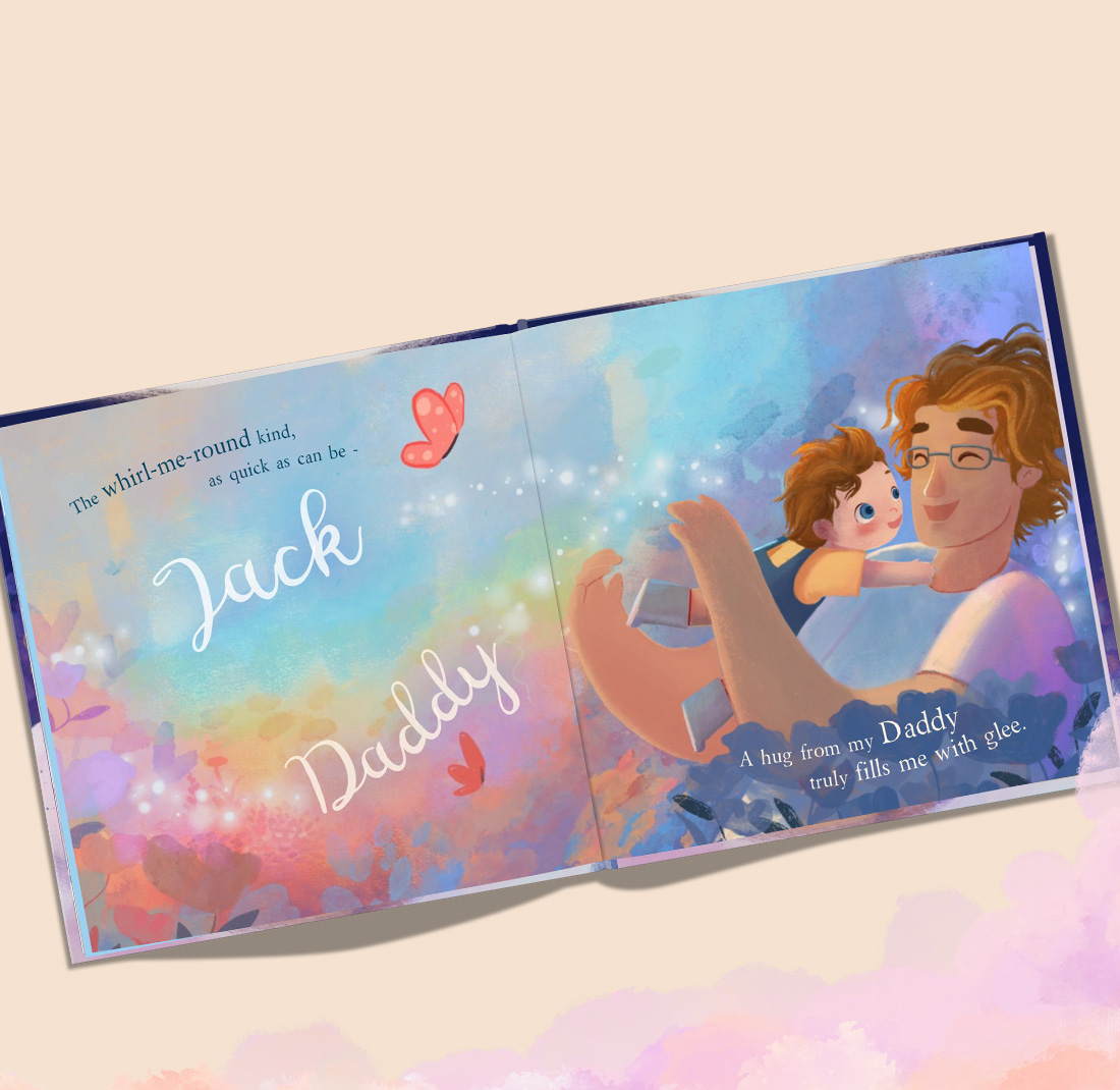 Daddy's Magic Hugs for You | A heartwarming hug book