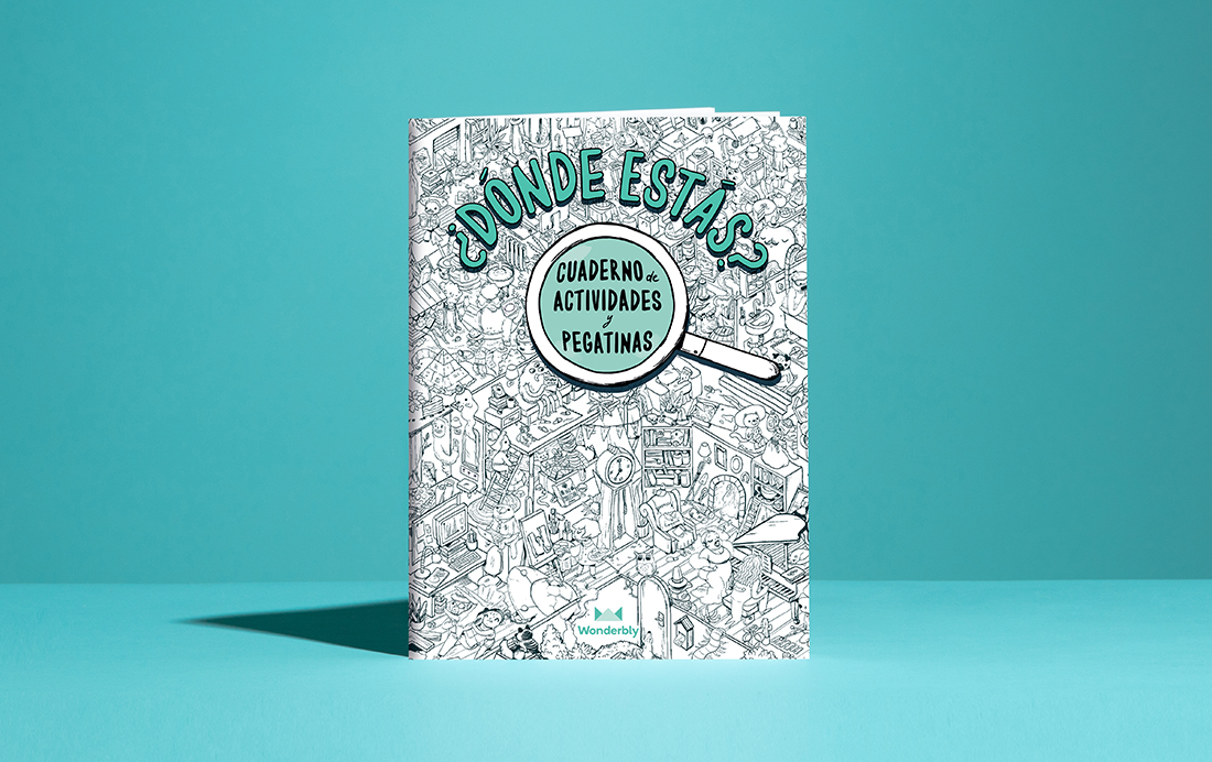 Libro de stickers de "¿Dónde estás?" | Cuaderno de actividades y ...