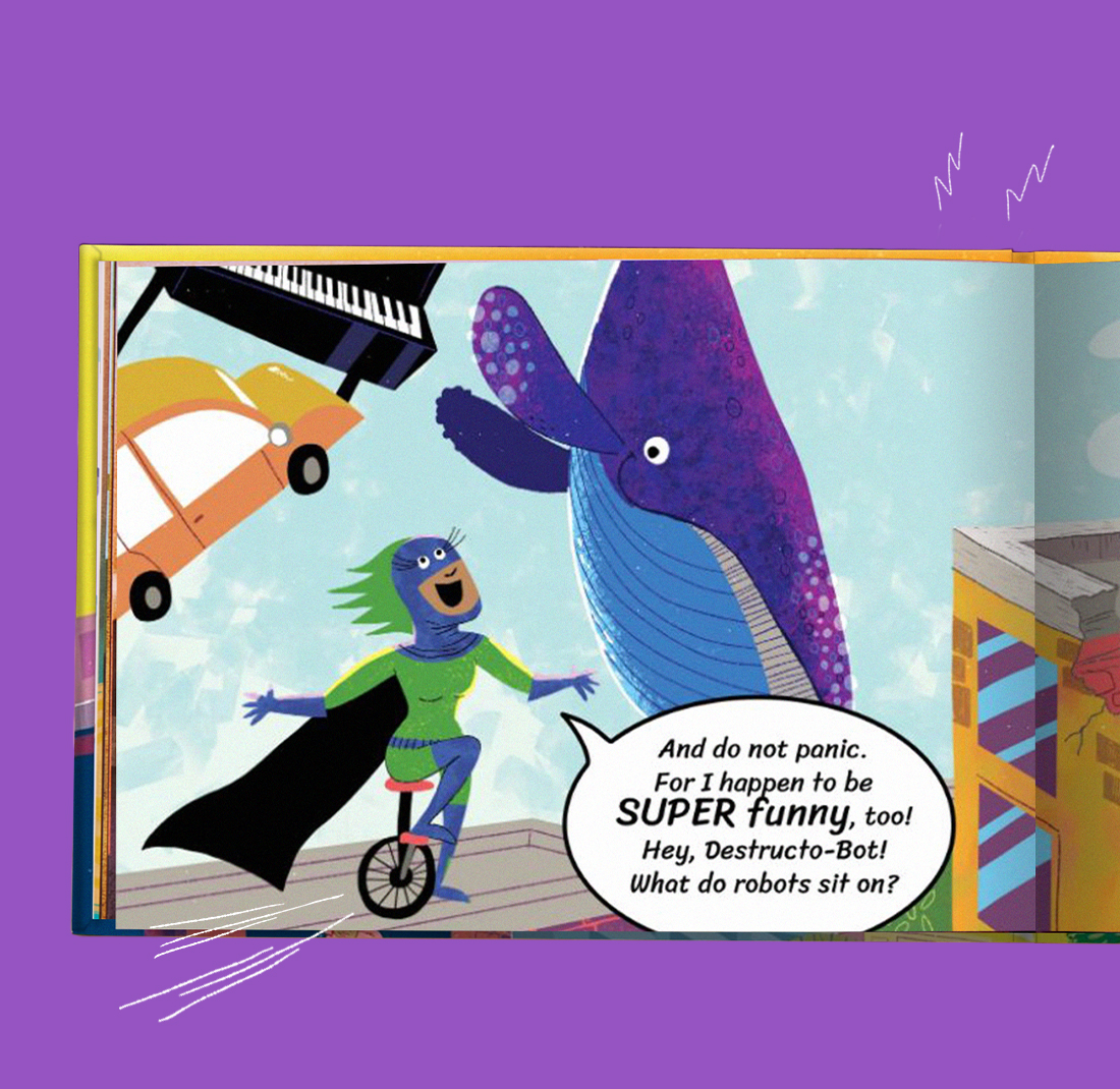 My Mommy The Superhero | Personalized Superhero Book | Wonderbly