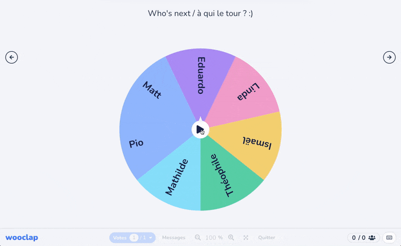 Discover Practical Use Cases of the Wooclap Wheel